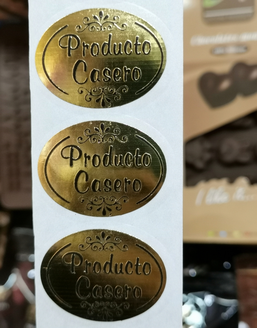 Stickers producto casero 50 un - Club Repostero