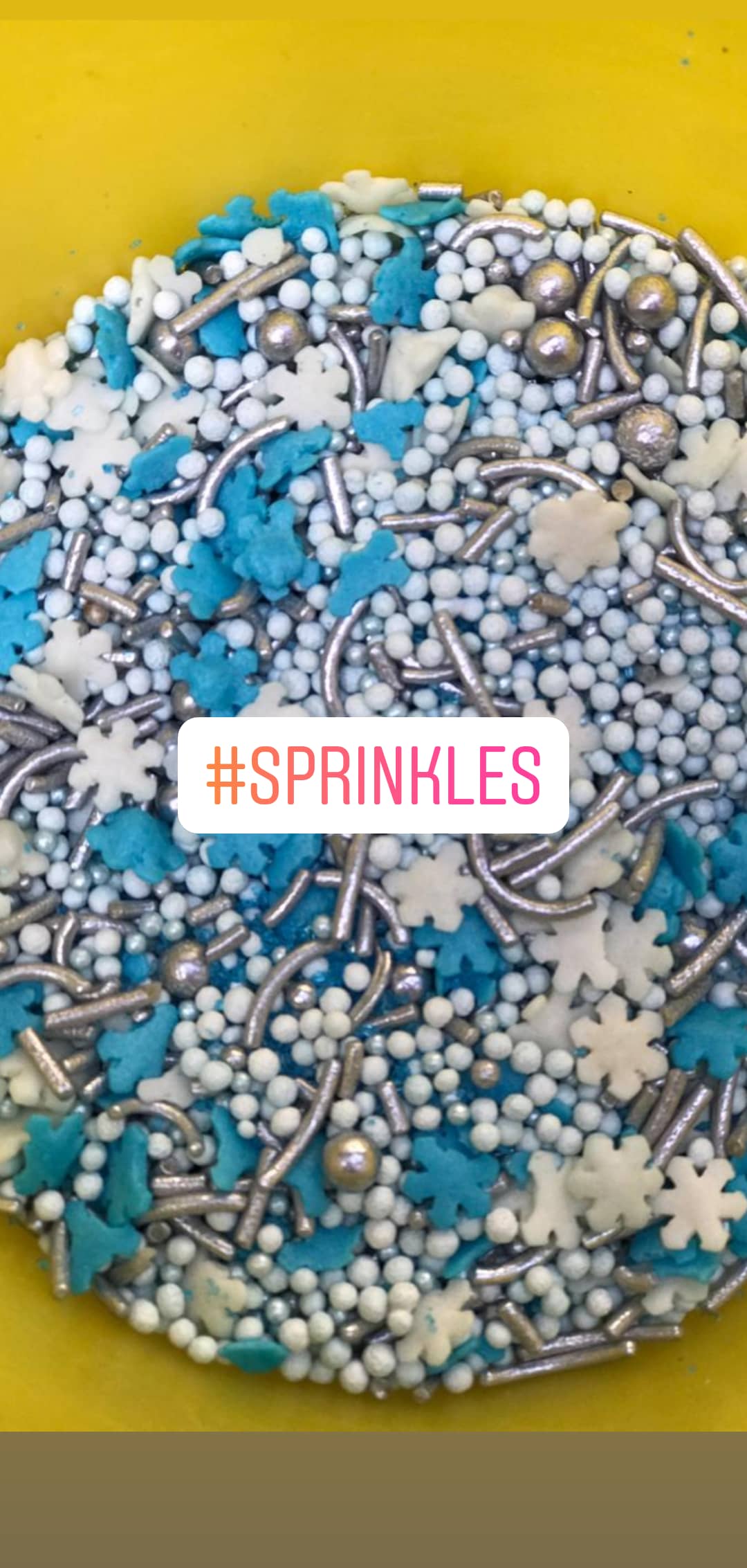 Sprinkles snow flake silver - Club Repostero