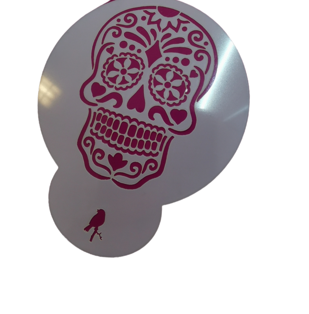 Stencil catrina - Club Repostero