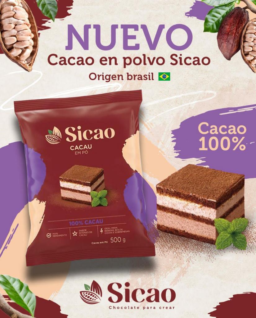 Cacao sicao 500 gr - Club Repostero